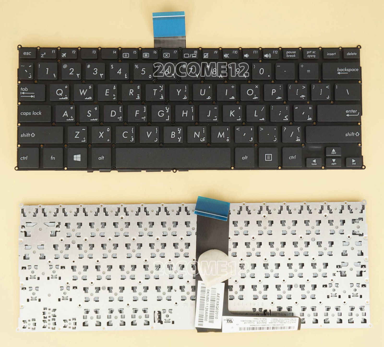 NEW FOR ASUS X200MA R202CA R202LA R202MA Keyboard US & Arabic black | eBay