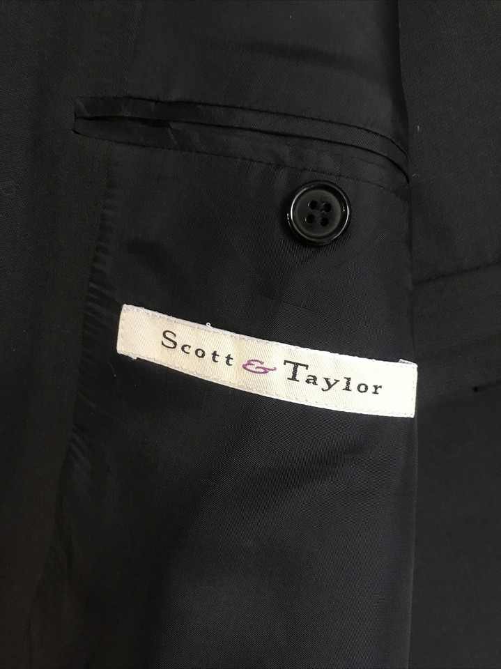 Men's Scott & Taylor Fine Tailoring 2 Piece Suit UK S38/W30 Single Breasted | eBay UK