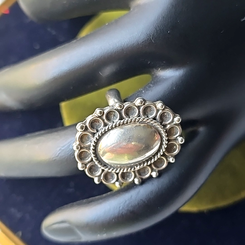 Vintage Southwestern Sterling Silver 925 Mexico Ring sz 7 8.6 g | eBay