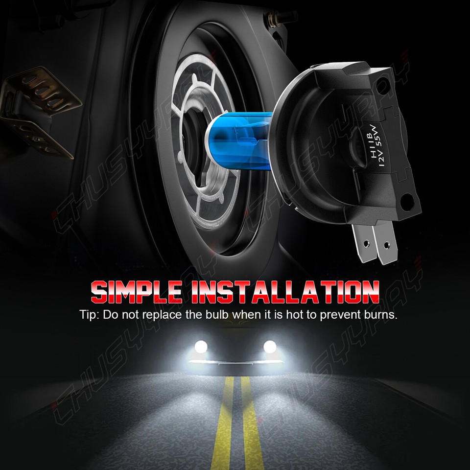 For Hyundai Santa Fe Sport 2013-2016 H7+H11B 4pcs Halogen Headlight Hi/Low Beam | eBay