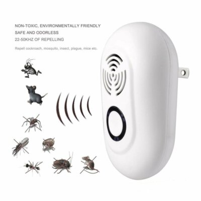 Smart Ultrasonic Anti Pest Fly Bugs Reject Magnetic Insect Deratization ...