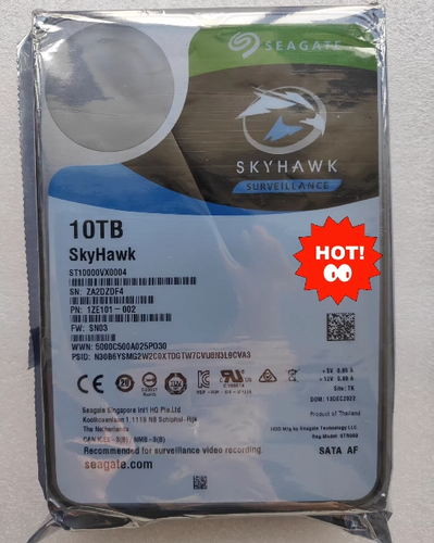 New Seagate SkyHawk 10TB 7.2K SATA 6Gbps 3.5"Internal Hard Drive ...
