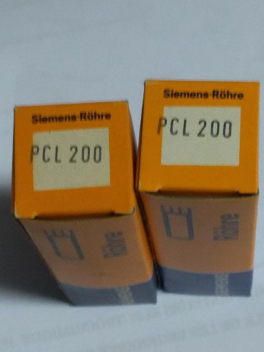 PCL200 PCL 200 Vacuum Tube Valve Röhren NOS x 2 Pcs I3h31 | eBay