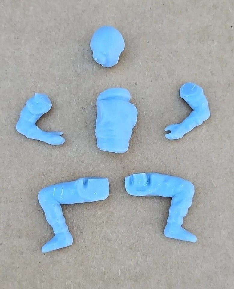 3D RESIN PRINTED 1/18 SCALE RACING DRIVER FIGURE DRAG SPRINT DIRT TRACK ...