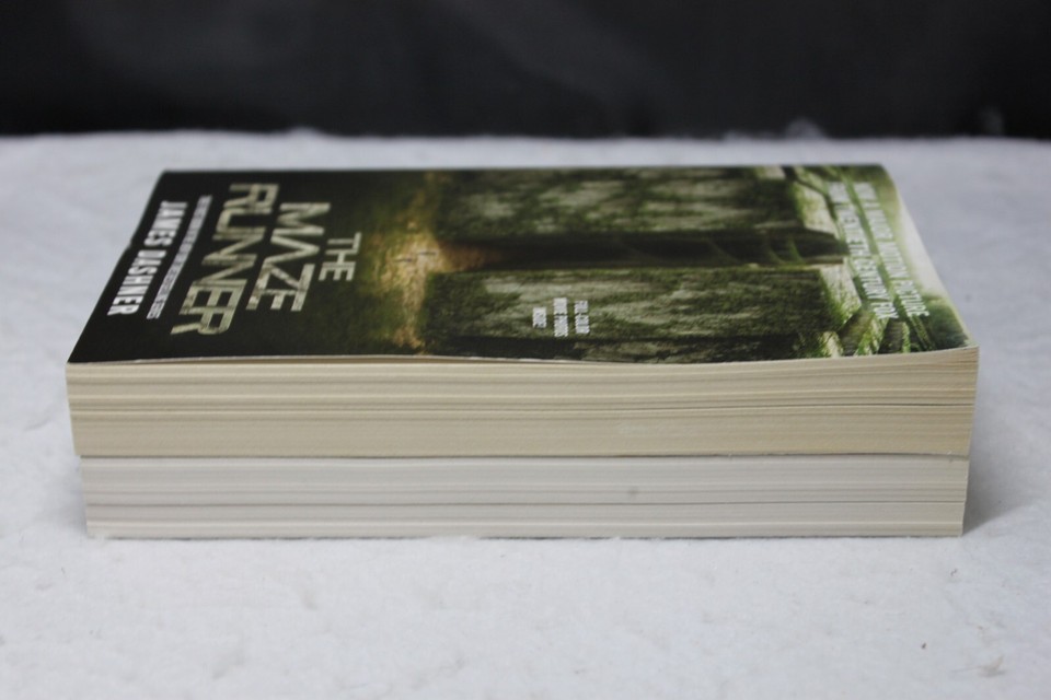 Set of 2 James Dashner Novels The Maze Runner & Scorch Trials w Sticker ...