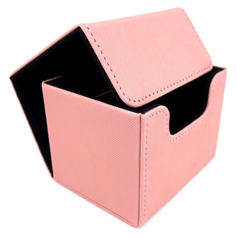 Premium Deck Box (Select Colour) * 100 Card Side Load MTG Pokemon ...