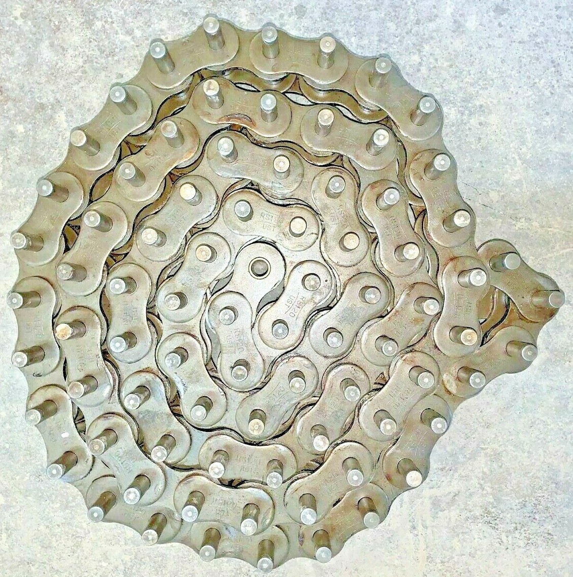 UST ROLLER CHAIN, RS120, 120/ 1-1/2" PITCH, STANDARD, 2.118" CHAIN ...
