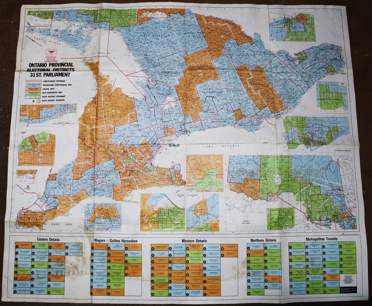 District Map Of Ontario Ontario Lake District Map Blanket — Jaxx