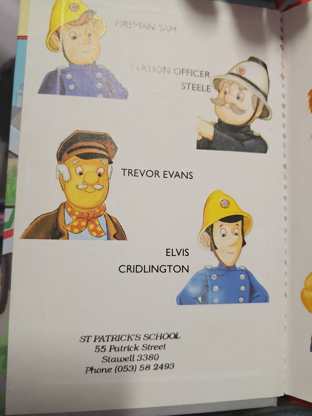 Fireman Sam - Trevor's Trial Run, Book 1 (Hardcover) VGC FREE POST ...