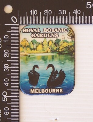 VINTAGE ROYAL BOTANIC GARDENS MELBOURNE VIC TRAVEL SOUVENIR VINYL ...
