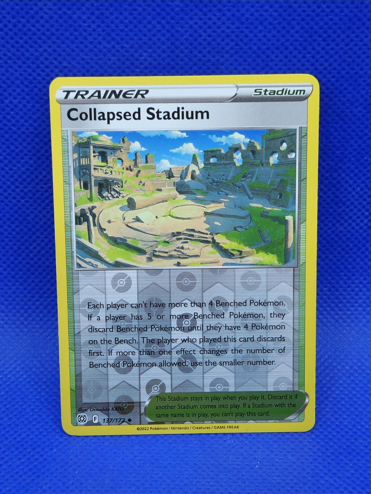 Pokémon TCG Collapsed Stadium Sword & Shield: Brilliant Stars 137/172 ...