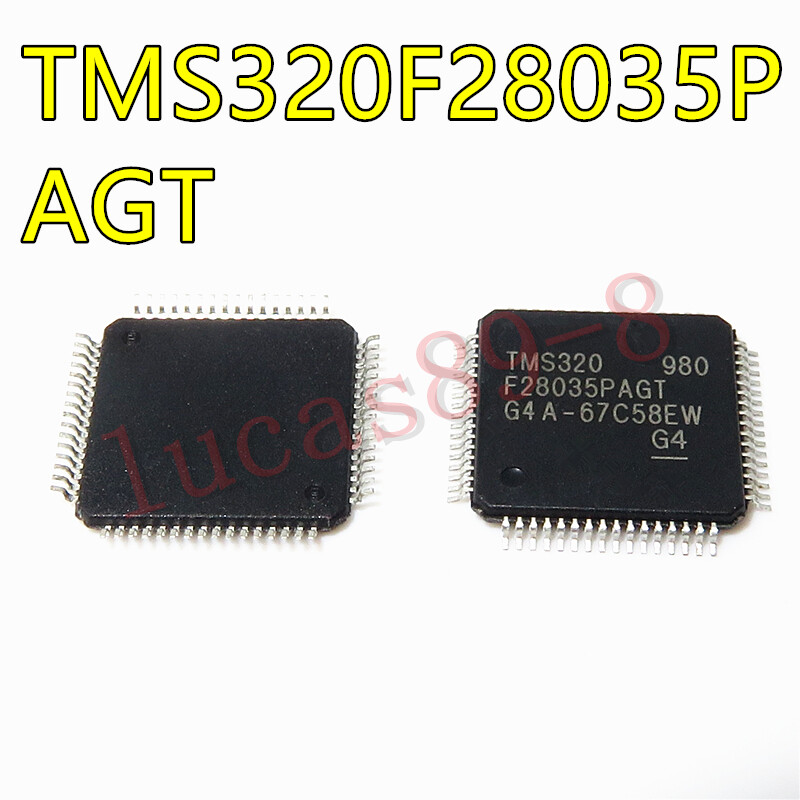 1PCS TMS320F28035PAGT IC MCU 32BIT 128KB FLASH 64TQFP 320F28035 ...
