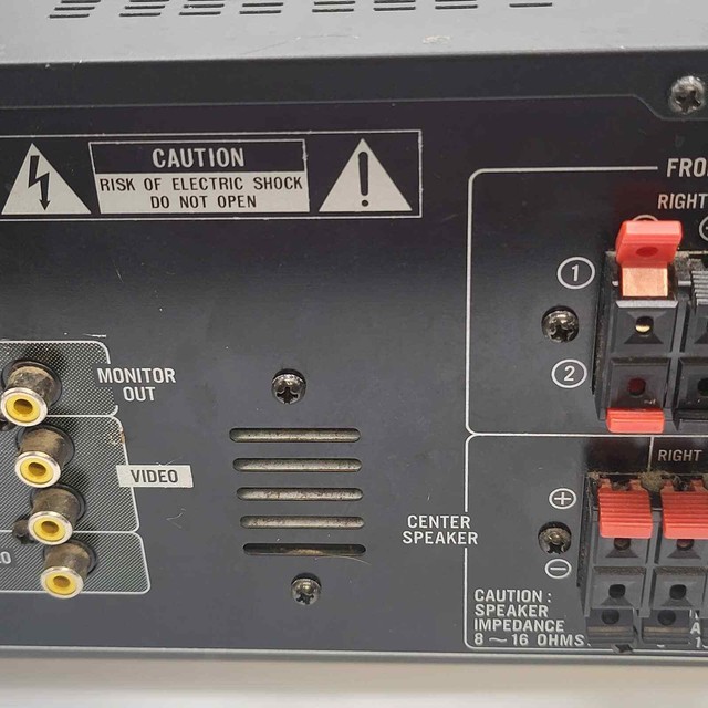 JVC Model RX-552V Audio Stereo AV Control Receiver Great Working for ...