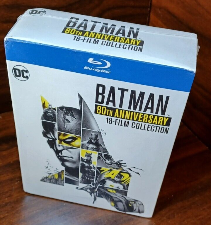 Batman: 80th Anniversary 18-Film Collection (Blu-ray)NEW-Free Box S&H w ...