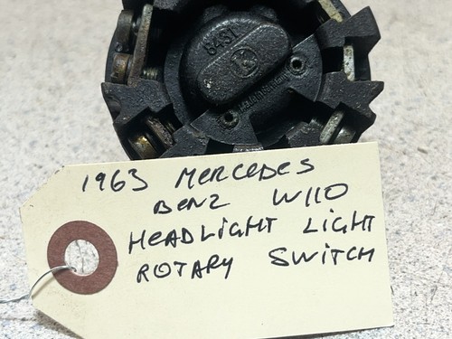 1963 Mercedes Benz W110 Headlight Light Rotary Switch W 110 8431 OEM | eBay