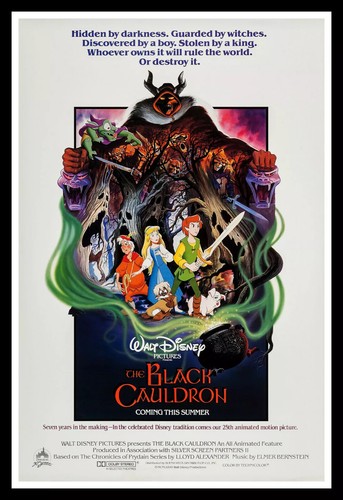 The Black Cauldron Movie Poster Print & Unframed Canvas Prints | eBay