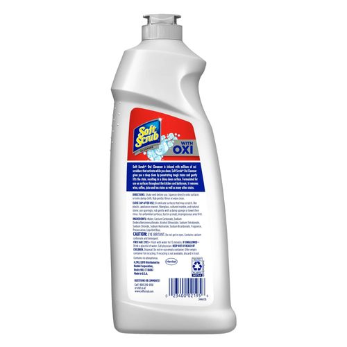 (2 Pack) Soft Scrub Multi-Purpose Cleanser with OXI, Surface Cleaner ...