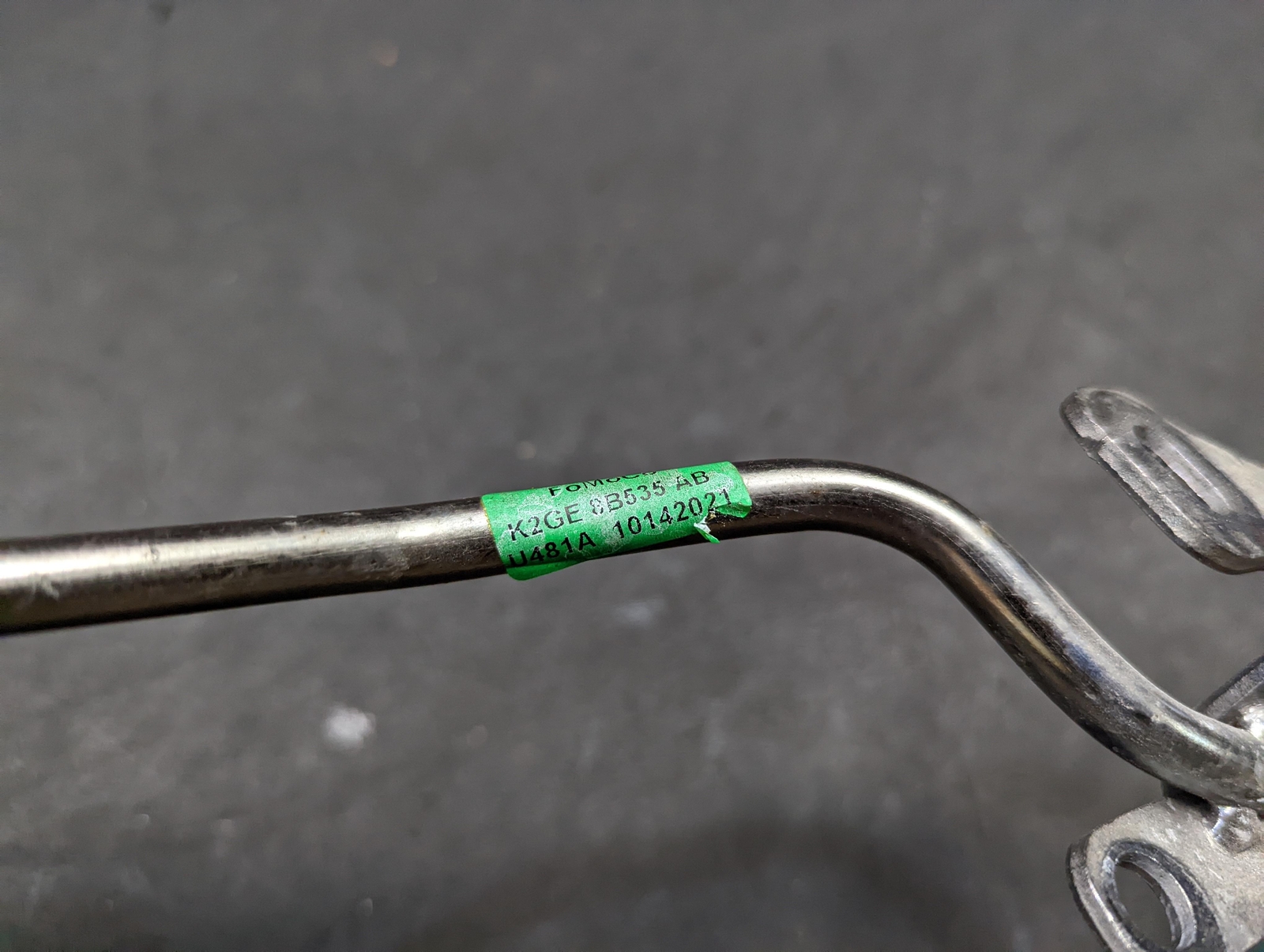 Turbocharger Oil Tube Pipe 2021 Lincoln Nautilus K2GE-8B535-AB 2019 ...