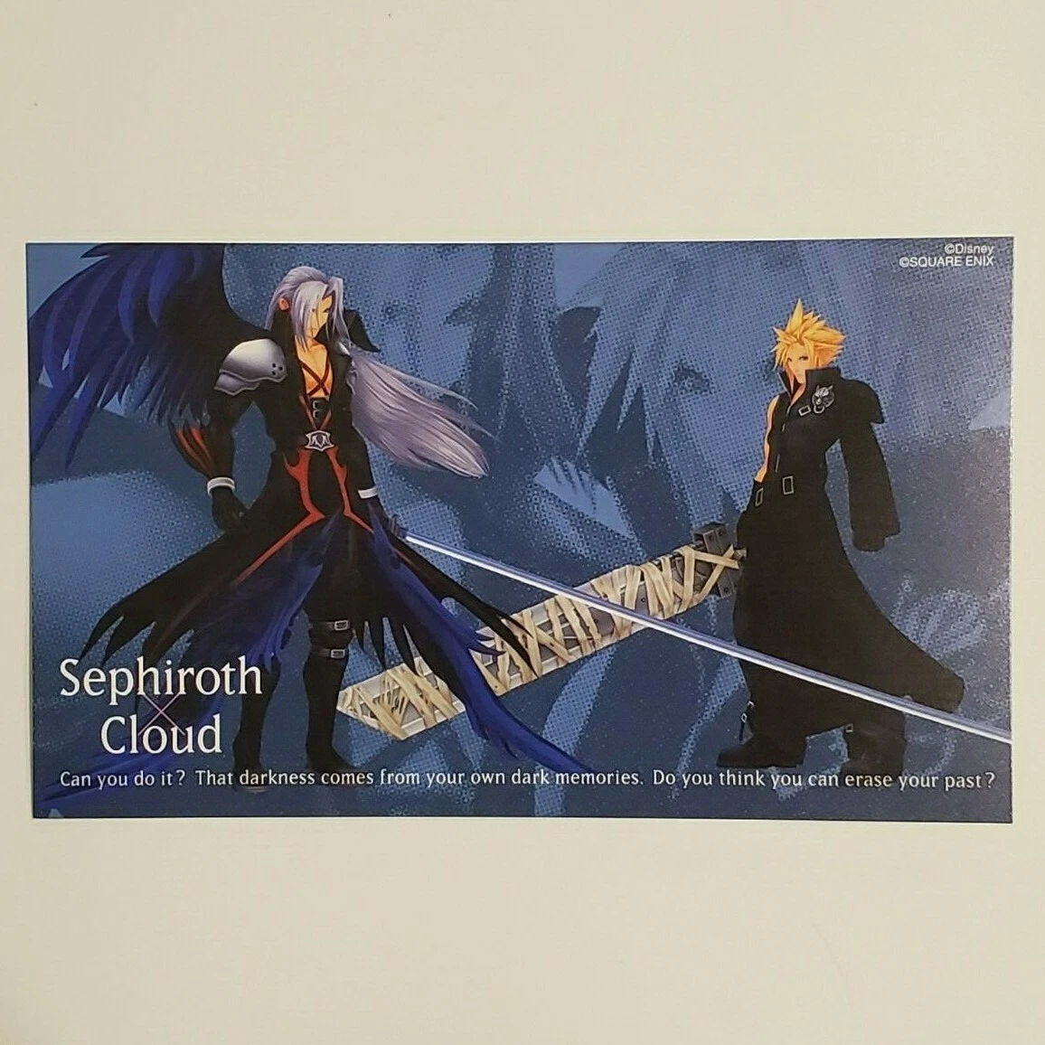 Sephiroth And Cloud Kingdom Hearts
