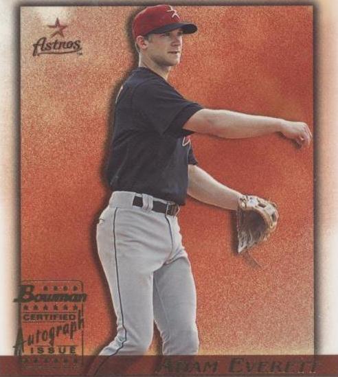 2001 Bowman Draft Picks & Prospects - Autographs Adam Everett #BDPA-AE ...
