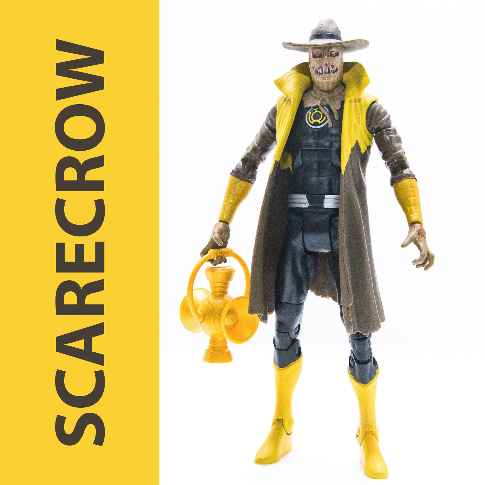 2011 Mattel DC Universe Classics Sinestro Corps SCARECROW Yellow ...