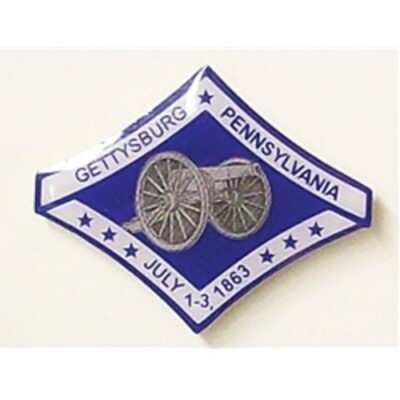 GETTYSBURG PENNSYLVANIA JULY 1-3 CANNON CIVIL WAR LAPEL PIN NEW | eBay