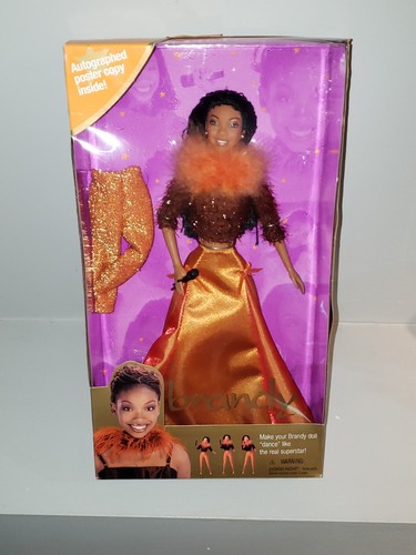 Vintage Barbie Brandy 24502 Moesha Singer 1999 Doll Brand New Sealed ...