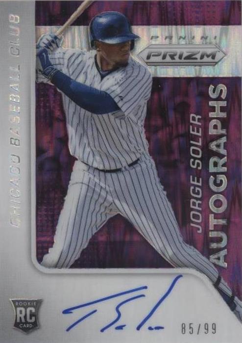 2015 Panini Prizm - Autographs 2015 Panini Elite Update Jorge Soler #44 ...