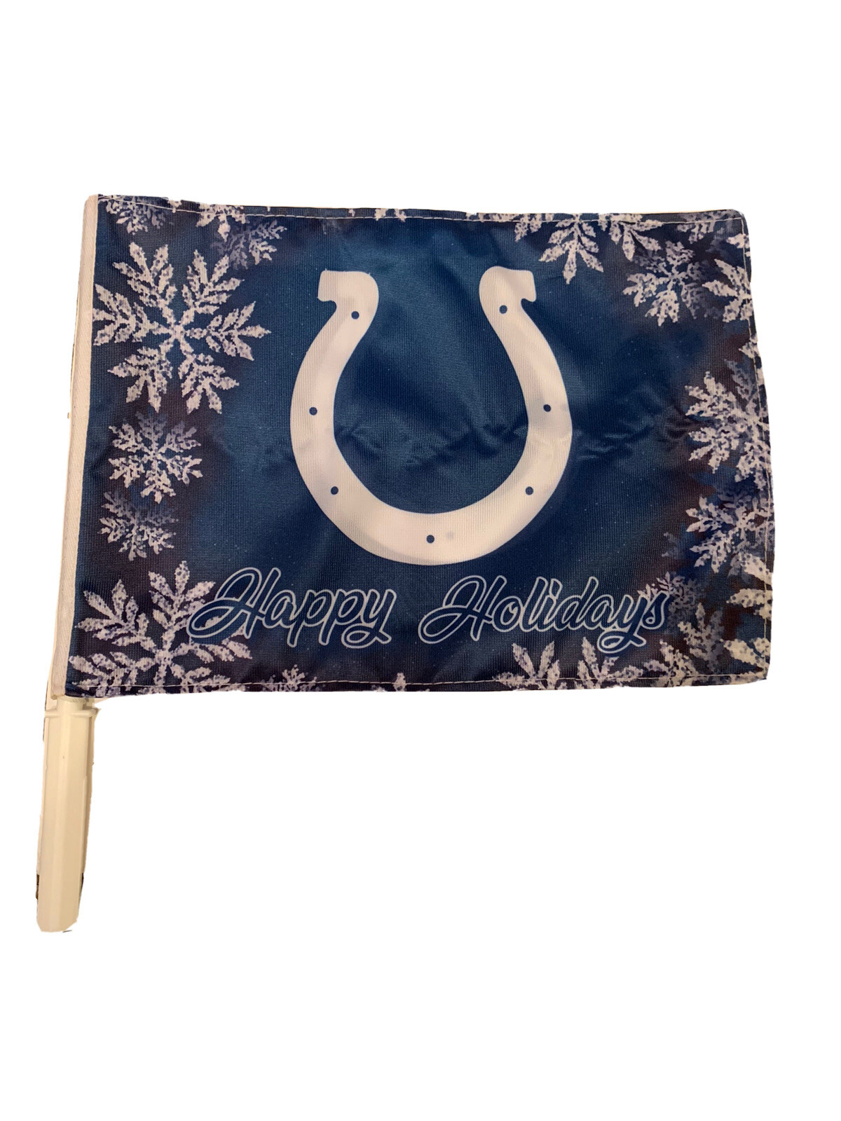 NFL Indianapolis Colts Holiday Car Flag NWT | eBay