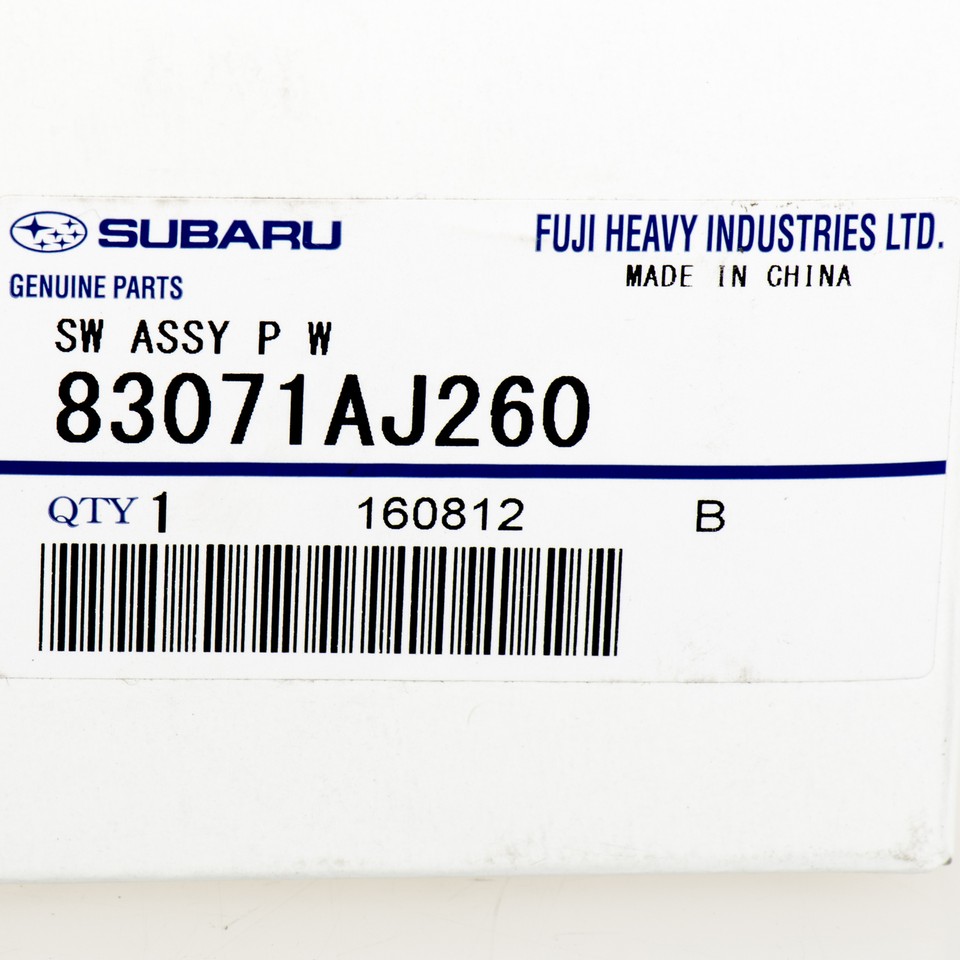 OEM 2015-2016 Subaru WRX Power Window Switch Front Passenger Side NEW ...
