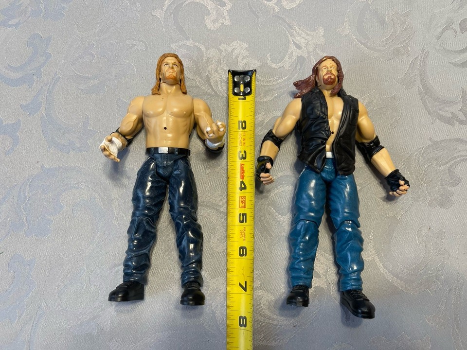 WWE / WWF Talking Action Figures Early 2000s Jakks Pacific Triple H ...