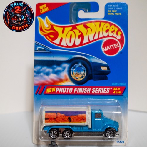 Hot Wheels TANK TRUCK - 1995 Photo Finish Spectraflame Blue NOS 13320 ...