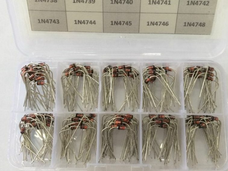 10x20 Pack 8.2V~22V/1W Wholesale 1W Zener diode Assorted Kit 1N4738~1N4748 | eBay