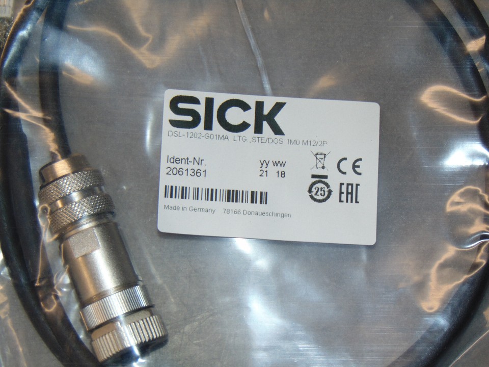 NEW Sick 2061361 Motor Feedback Connection Cable Quantity Available | eBay