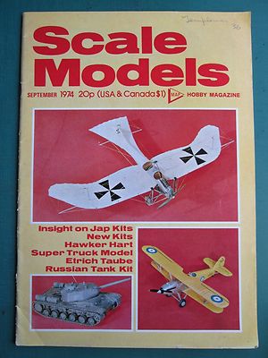 SCALE MODELS MAGAZINE SEPTEMBER 1974 | eBay