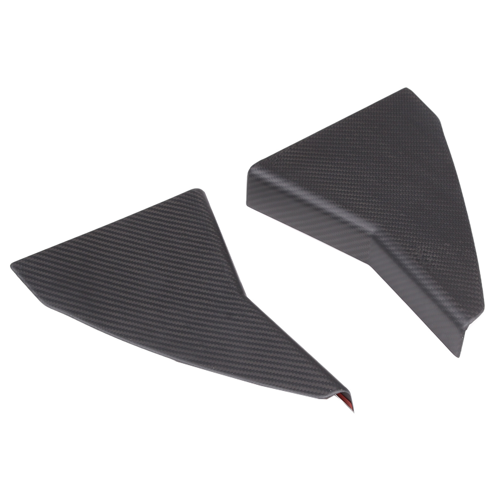 Matte Carbon Fiber Engine Bay Window Glass Side Trim Cover For Corvette ...