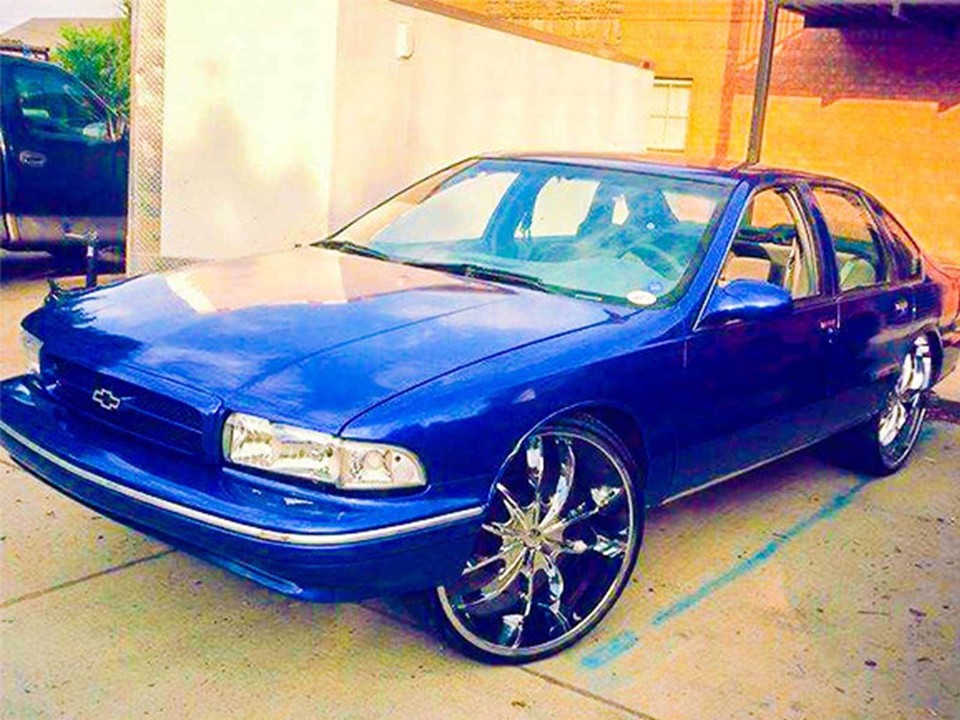 Chevy Impala Lift Kit 91-96 Bubble Caprice 24 26 28 30 rims tires | eBay