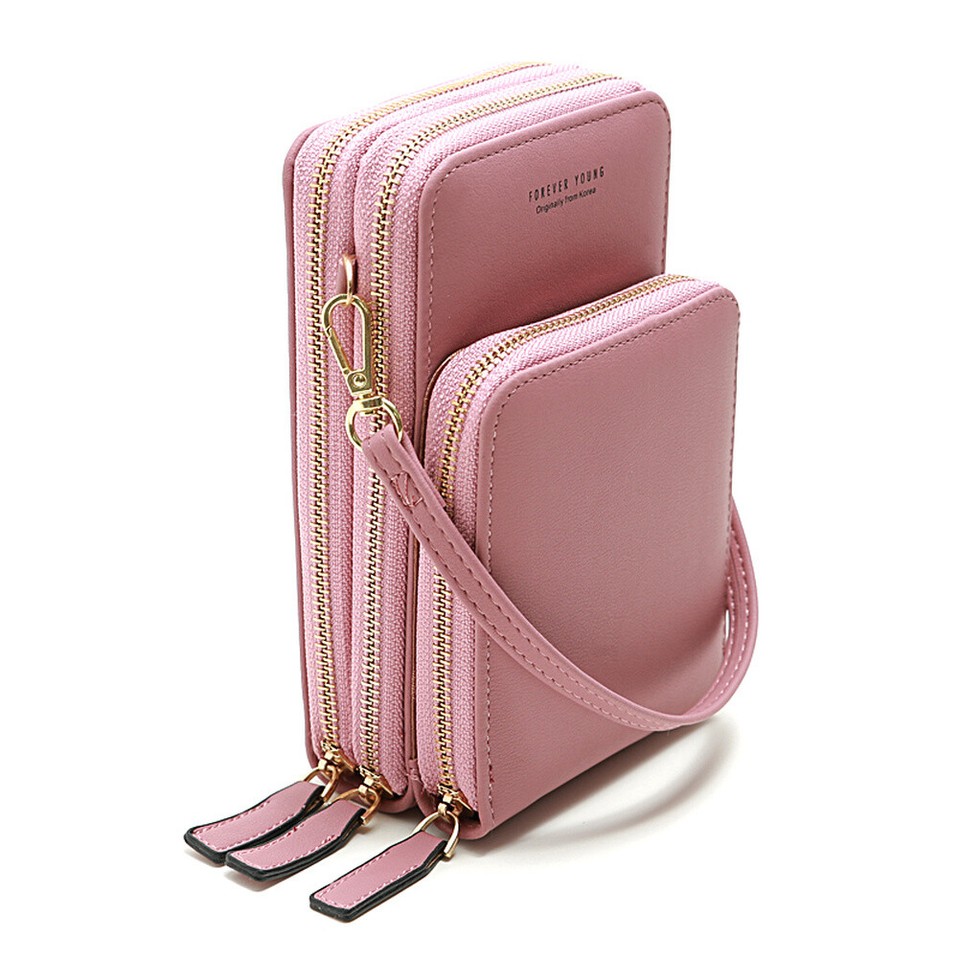 Women Small Cross-body Cell Phone Case Shoulder Bag Pouch Handbag Purse ...