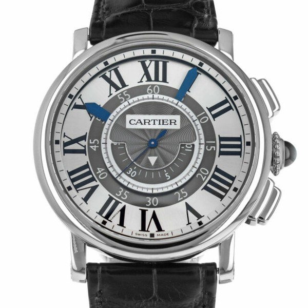 Cartier Rotonde de Cartier Silver Men's Watch - W1556051 for sale ...