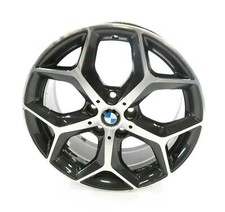 BMW X1 F48 17" FACTORY OEM SATIN BLACK POWDERCOATED WHEELS SET 2015 ...