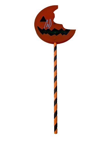 Michael Dougherty Hand Signed Autograph Trick R' Treat Prop Lollipop ...