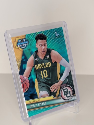 2023-24 Bowman U Chrome Basketball Miro Little Aqua /299 | eBay