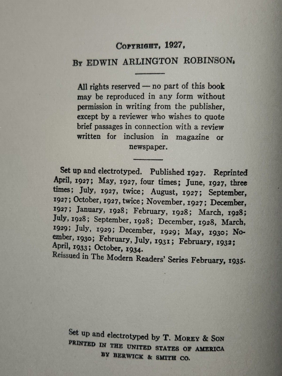Edward Arlington Robinson Quotes TALIFER By Edwin Arlington Robinson
