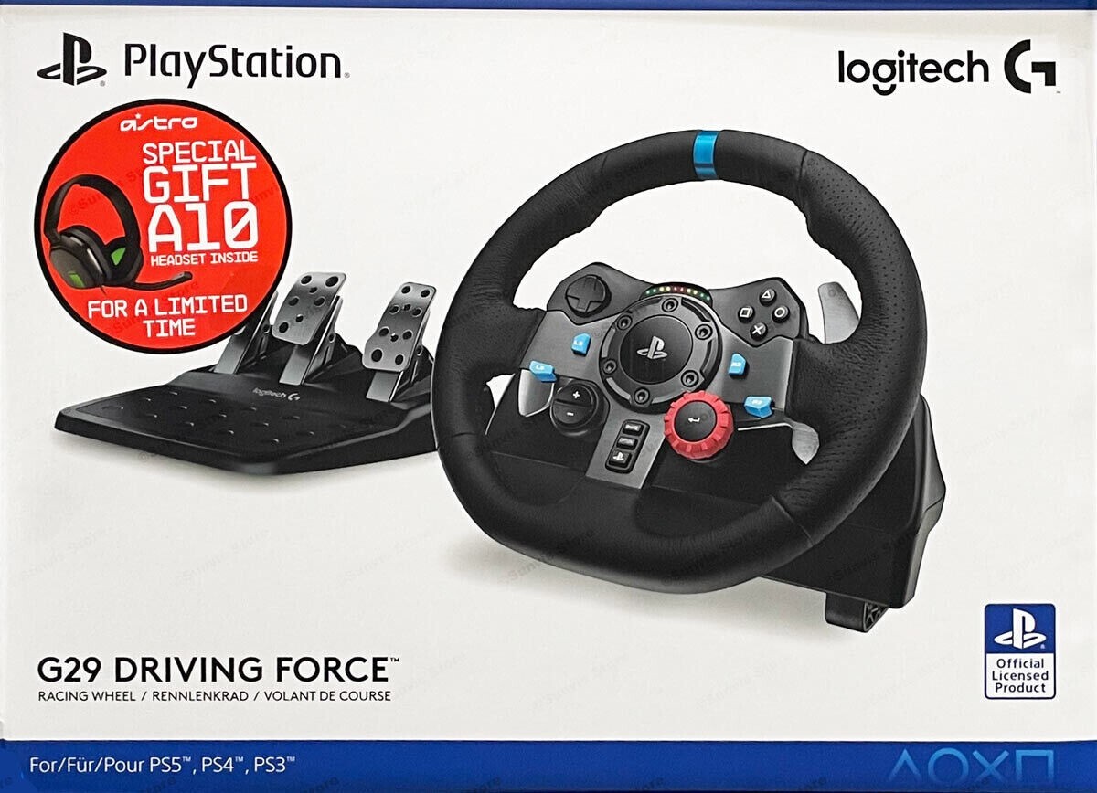 Logitech G29 Driving Force Racing Wheel For Pc Ps3 Ps4 LOGITECH G29