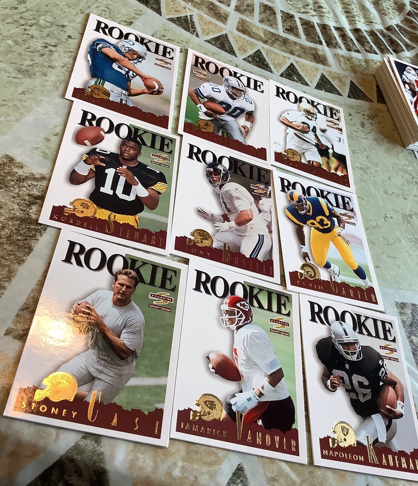 1995 SCORE SUMMIT EDITION FOOTBALL ROOKIE CARD LOT (25) | eBay