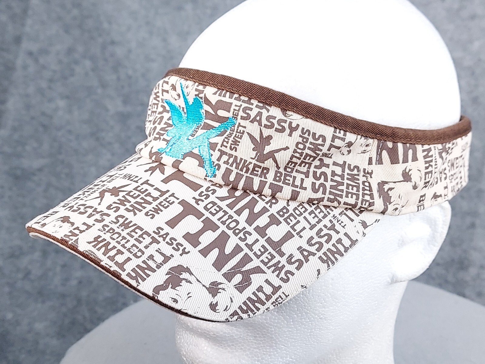 Tinker Bell Princess Adjustable Visor Disneyland Reso… - Gem