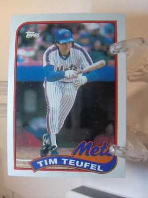 1989 Topps Baseball Card #9 - Tim Teufel - New York Mets (14356) | eBay