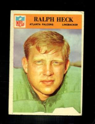 1966 PHILADELPHIA #7 RALPH HECK VG FALCONS *X57514 | eBay