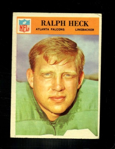 1966 PHILADELPHIA #7 RALPH HECK VG FALCONS *X57514 | eBay