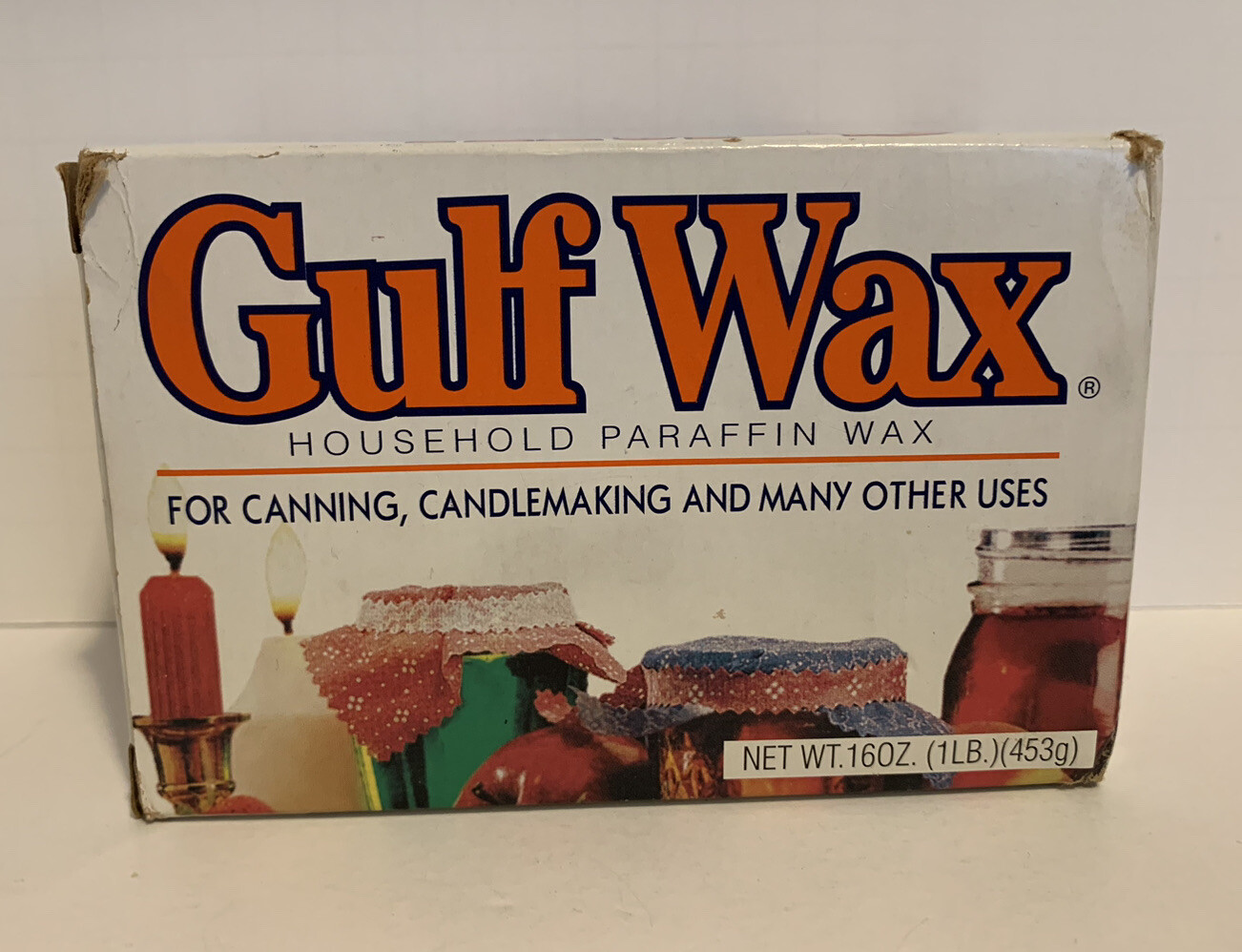 Gulfwax Household Paraffin Wax 972 For Canning, Candlemaking Wax ...